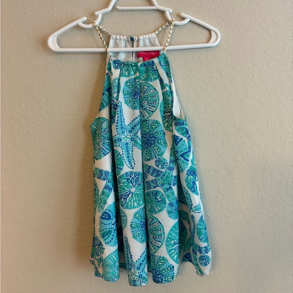Lilly Pulitzer for Target | Tops | Lilly Pulitzer Blue Starfish Shells ...